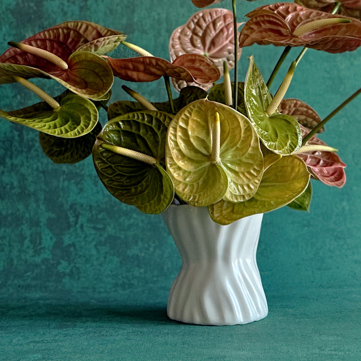 Barely Cinched Vase – Porcelain Vase for Loose Bouquets – Sullivan Owen