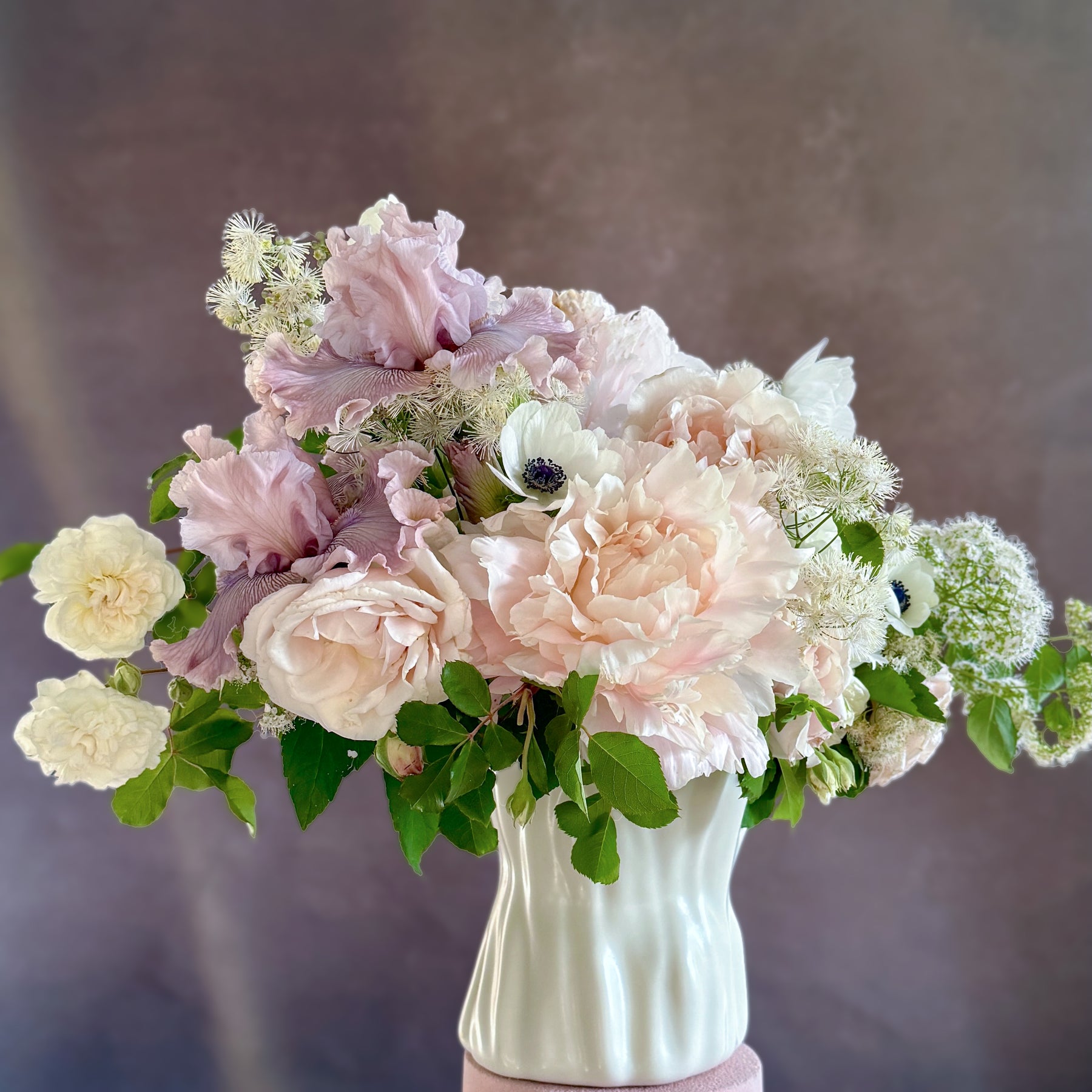 Barely Cinched Vase – Porcelain Vase for Loose Bouquets – Sullivan Owen