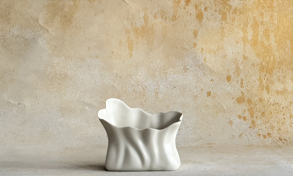 Envelope No.1 Vase – Handmade Porcelain Vase for Short Stems – Sullivan ...